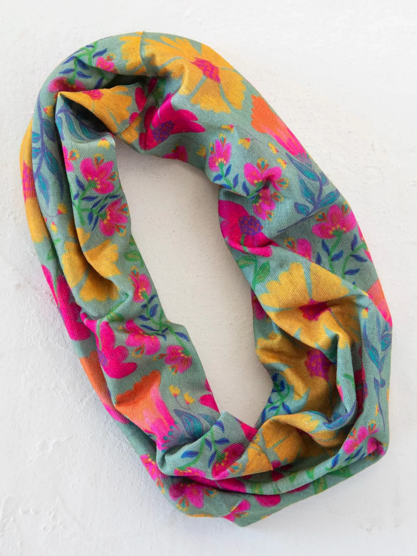 Half Boho Bandeau Todded Blue Floral – Hunter Bleu