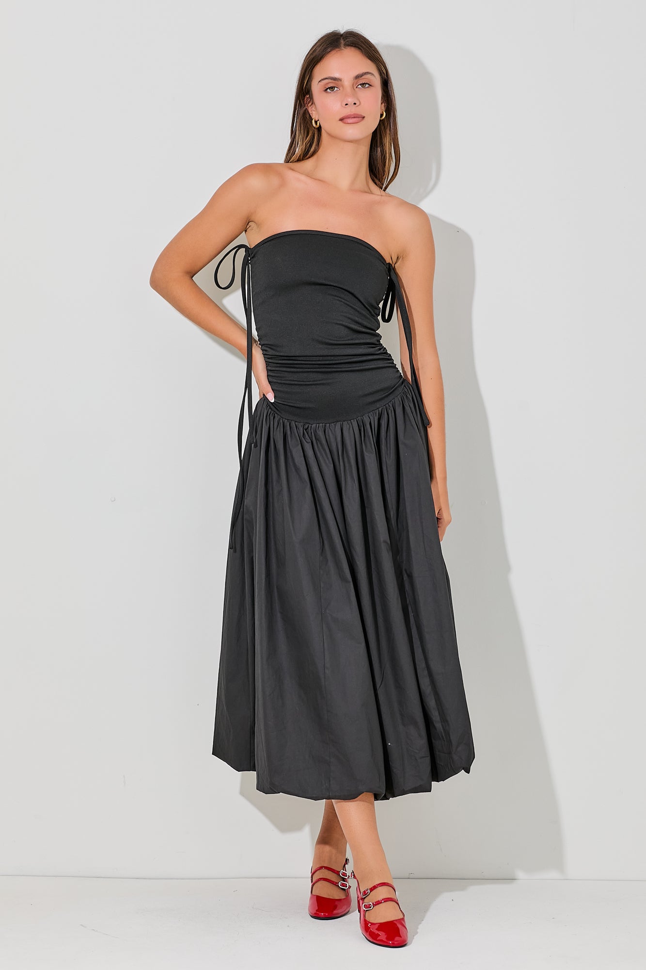 Rene Strapless Dress – Hunter Bleu